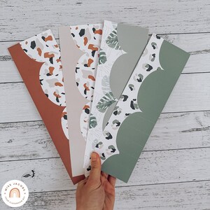 Bulletin Board Borders | Modern Jungle Classroom Decor | Printable ...