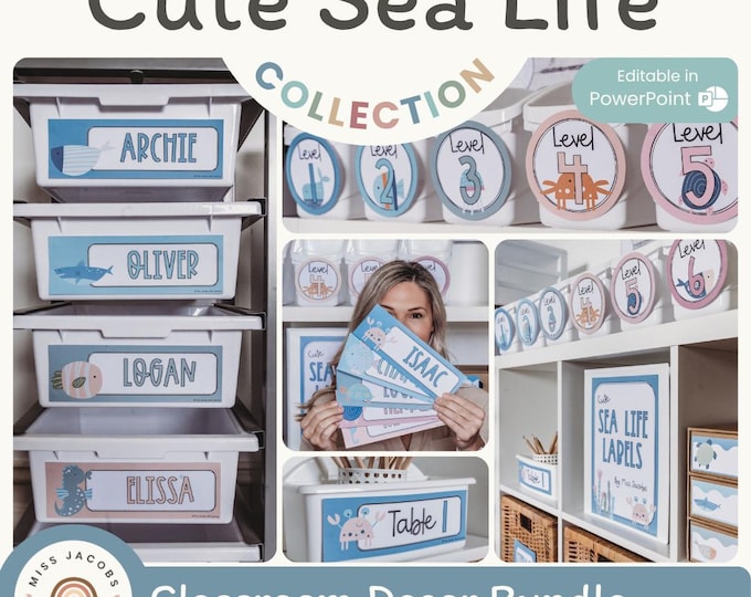 Retro Pastel Classroom Decor Bundle | Editable - Etsy Canada