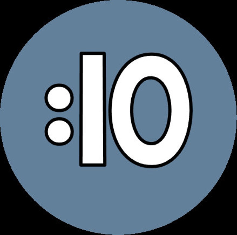 MODERN RAINBOW Clock Numbers Calm Colors Classroom Decor - Etsy