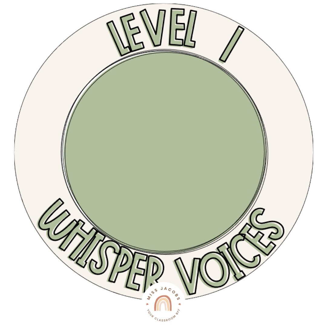 Rustic Boho Plants Voice Noise Level Display EDITABLE - Etsy