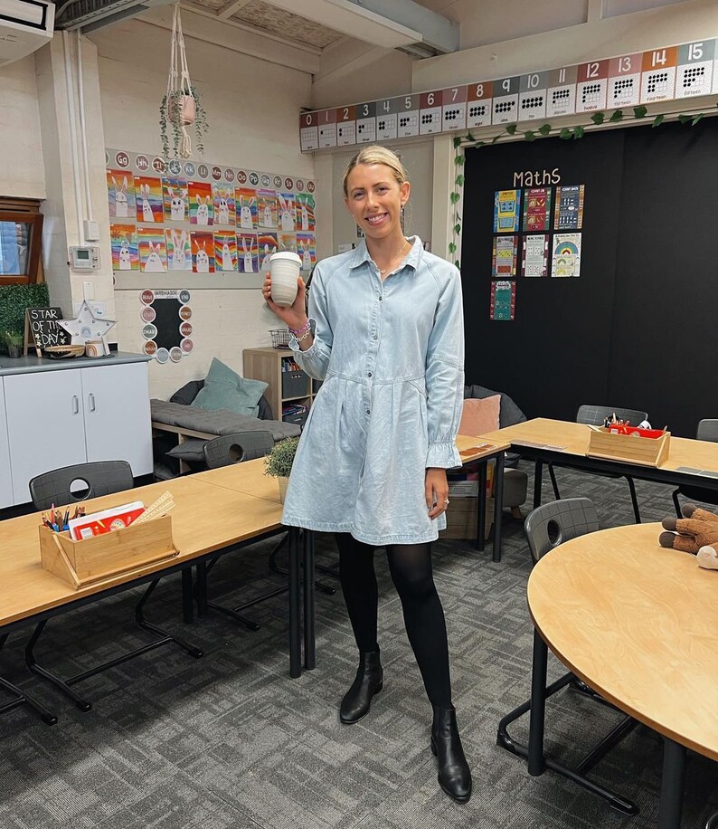 BOHO RAINBOW Number Posters Ten Frames Neutral Rainbow - Etsy