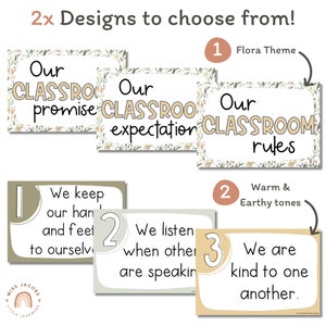 Classroom Rules Posters for Classroom Management Australiana Classroom ...