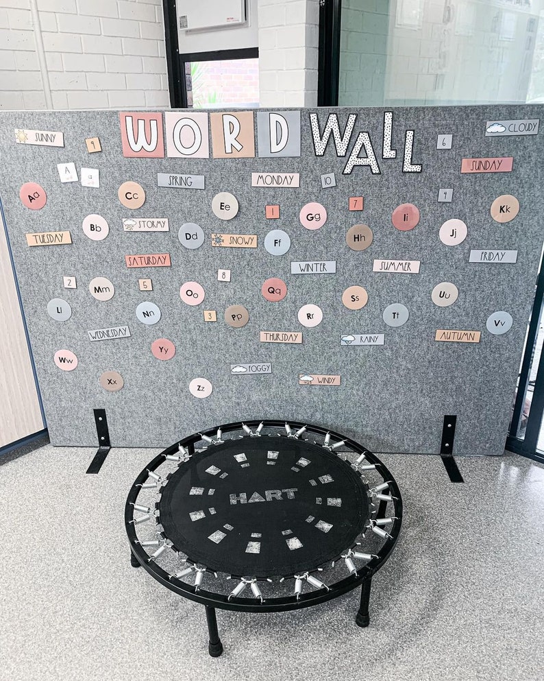 Bulletin Board Bunting | SPOTTY BOHO | Editable - Etsy