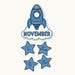 Birthday Display Dreamy Space Classroom Bulletin Board Chart: Pastel ...