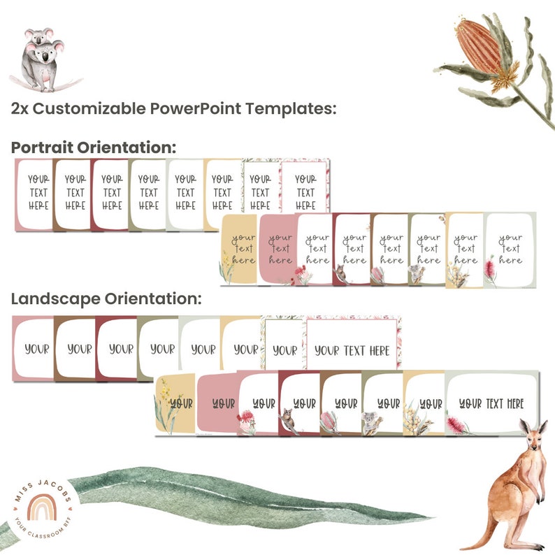 Editable Classroom Posters | Australiana Classroom Decor | Australian ...