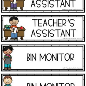 CACTUS Classroom Jobs | Editable | Cactus Classroom Decor - Etsy