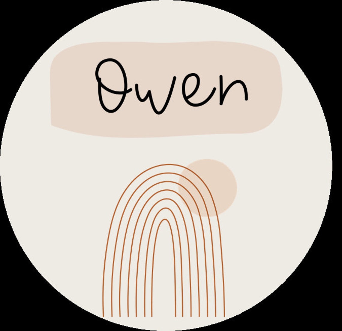 BOHO VIBES Door Display Affirmation Station Editable - Etsy