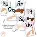 Auslan australian Sign Language Alphabet Posters Daisy Gingham Pastels ...