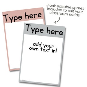 NEUTRAL Math Operation Posters | Boho Neutral Color Palette | Neutral ...