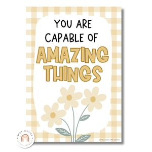 Motivational Classroom Posters | Growth Mindset Bulletin Board | Daisy ...