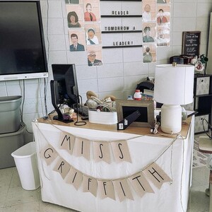 BOHO VIBES Bulletin Board Banners | Neutral Classroom Bunting ...