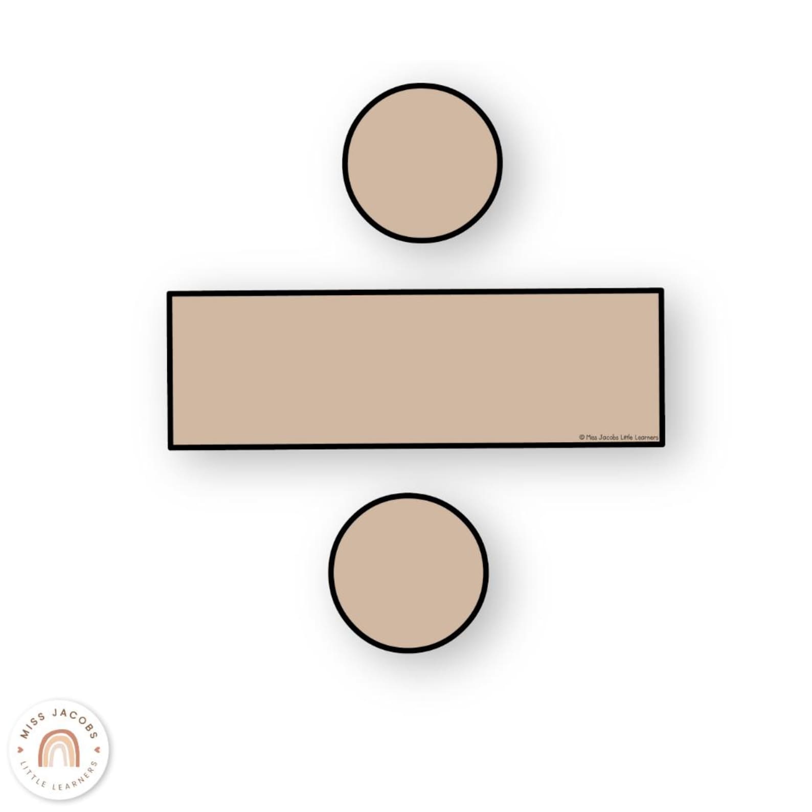 Math Symbols Posters Printable, Large Neutral Theme Math Operation ...