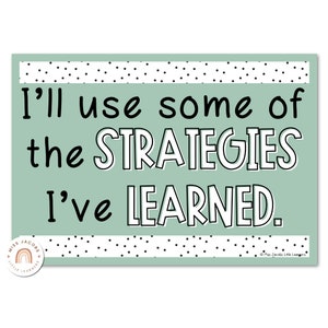 SPOTTY PASTELS Growth Mindset Posters | Muted Rainbow Classroom Decor ...