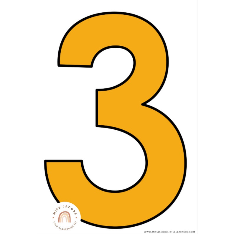 RAINBOW BRIGHTS Skip Counting Large Number Display | Rainbow Classroom ...