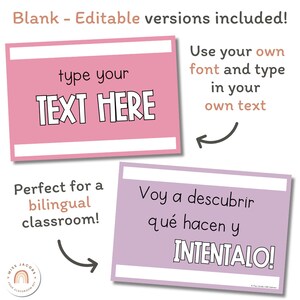 Modern Growth Mindset Display Simple Pastels Classroom Decor Editable ...