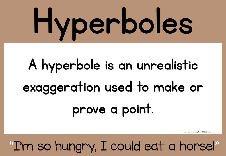 Figurative Language Posters BOHO VIBES Desert Neutral - Etsy