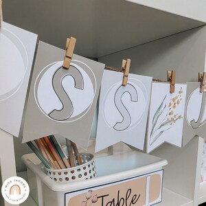 Bunting & Display Banners AUSTRALIANA Classroom Decor - Etsy