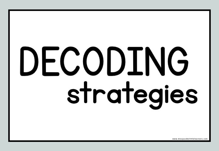 NEUTRAL Decoding Reading Strategy Posters Boho Color Palette | Etsy