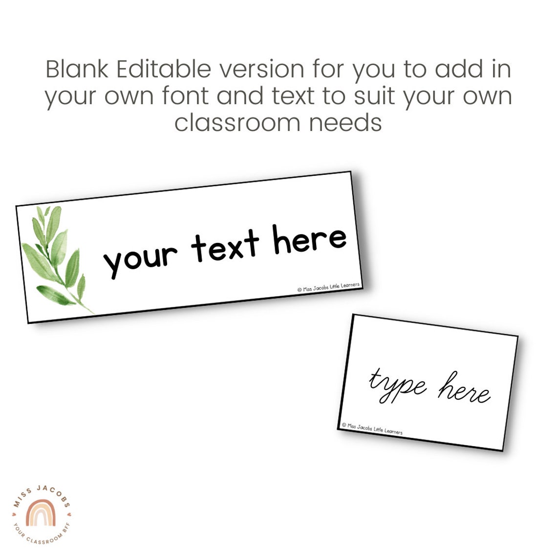 Flip Calendar | Botanical Modern Farmhouse Themed Classroom Decor ...