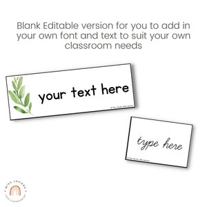 Flip Calendar | Botanical Modern Farmhouse Themed Classroom Decor ...