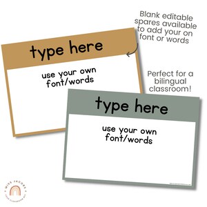 NEUTRAL Figurative Language Posters | Boho Color Palette | Neutral ...