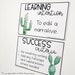 CACTUS and Succulent Classroom Decor Bundle - Etsy