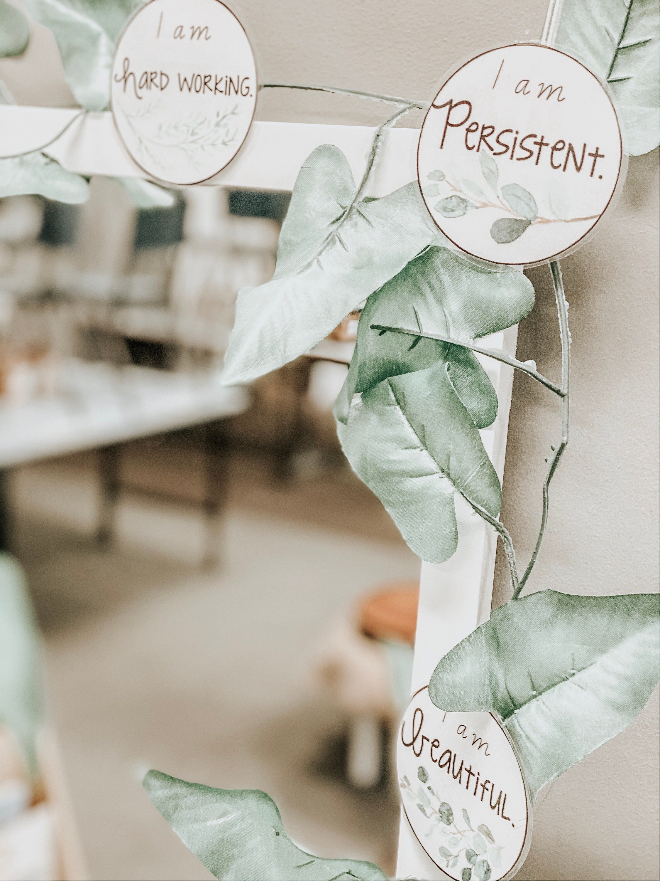 BOTANICAL Greenery Classroom Decor Bundle Editable Modern - Etsy Australia