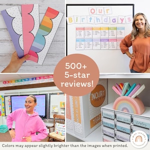 SPOTTY BRIGHTS Classroom Decor Bundle | Editable | Teacher Supplies ...