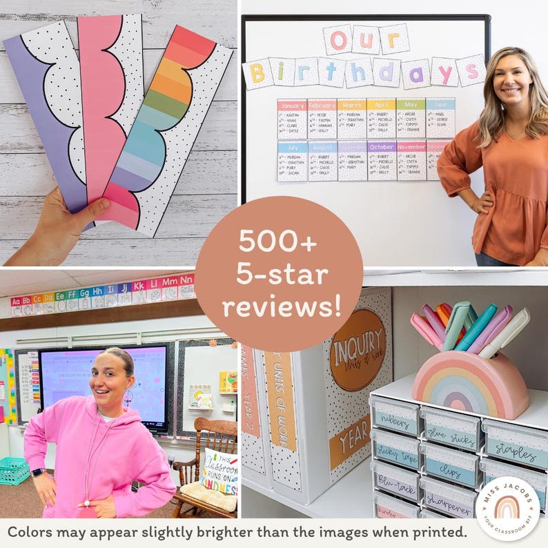 SPOTTY BRIGHTS Classroom Decor Bundle | Editable | Teacher Supplies ...