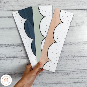 Bulletin Board Borders | Boho Plants Calm Classroom Decor | Printable ...