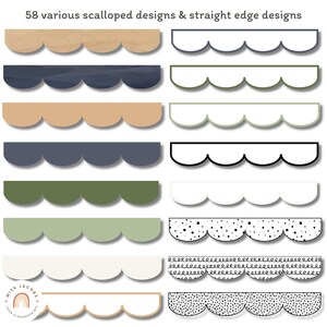 Bulletin Board Borders | Boho Plants Calm Classroom Decor | Printable ...