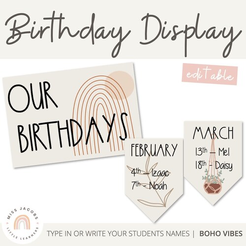 BOHO VIBES Teacher Toolbox Labels Editable Desert Neutral - Etsy