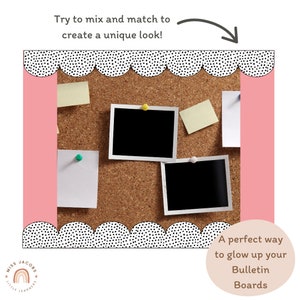 Bulletin Board Borders | Modern Rainbow Classroom Decor | Printable ...