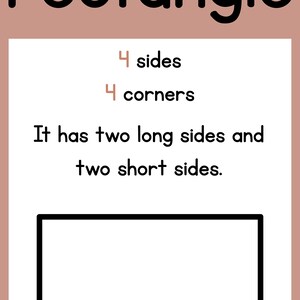 DESERT NEUTRAL Shape Posters | Boho Vibes Classroom Decor - Etsy