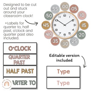 SIMPLE BOHO Classroom Decor BUNDLE | Neutral Boho Decor - Etsy