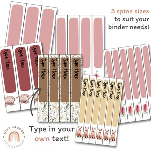 AUSTRALIANA Binder Covers & Spines | Flora and Fauna Classroom Decor ...