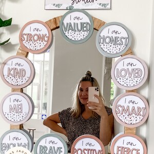 Affirmation Station | MODERN JUNGLE | Classroom Decor | Editable - Etsy