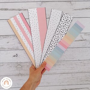 Bulletin Board Borders | Spotty Pastels Classroom Decor | Printable ...