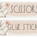 BOHO VIBES Classroom Labels Bundle Editable Desert Neutral - Etsy