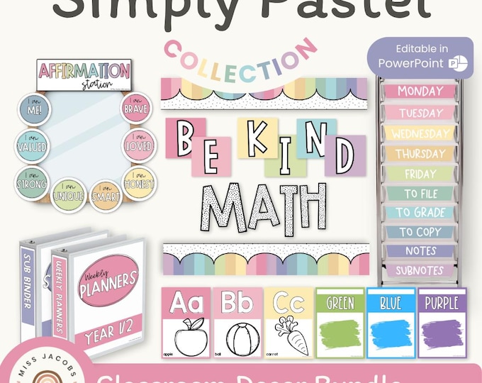 Classroom Labels | SPOTTY BRIGHTS | Editable - Etsy Canada