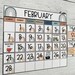 BOHO RAINBOW Classroom Calendar & Weather Display Editable - Etsy Canada