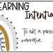 BOHO RAINBOW Learning Intentions | Editable | Neutral Rainbow Classroom ...