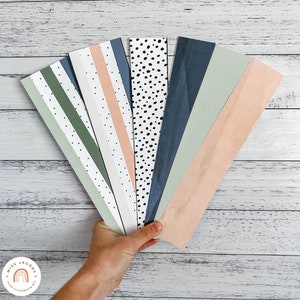 Bulletin Board Borders | Boho Plants Calm Classroom Decor | Printable ...