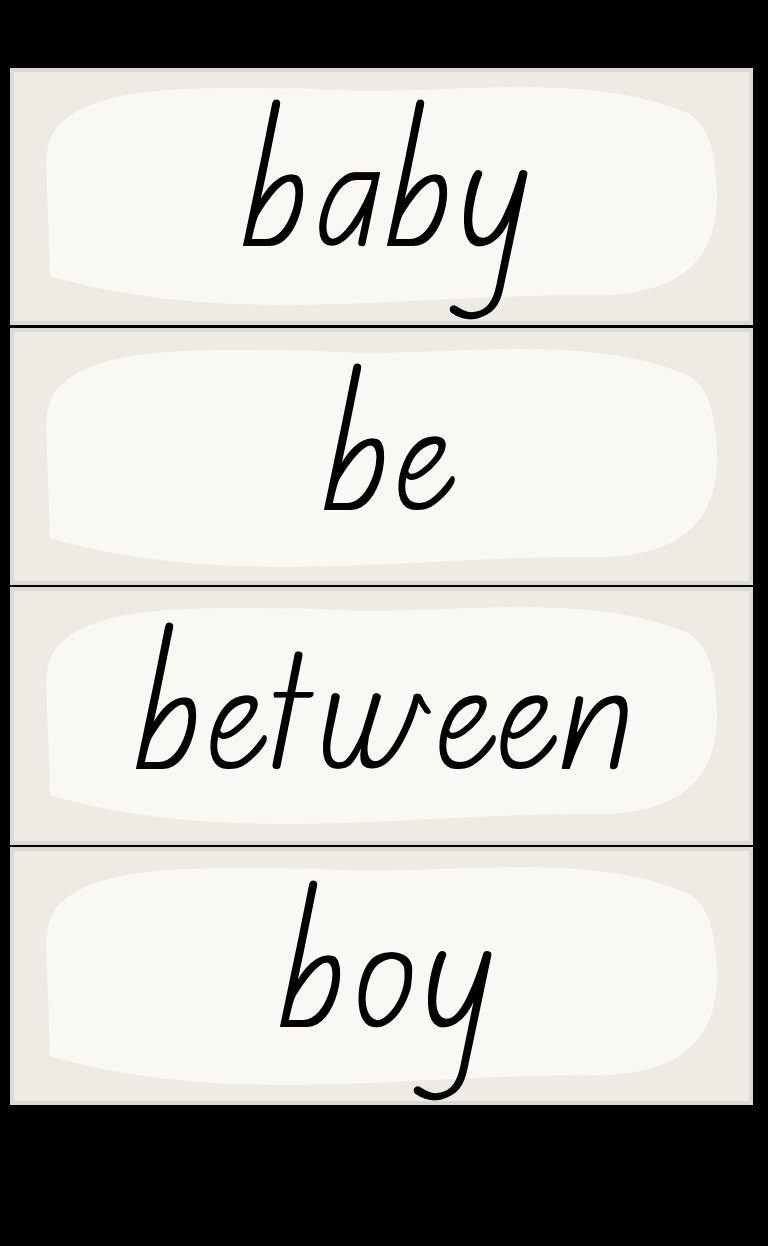 BOHO VIBES Alphabet Word Wall Editable Desert Neutral - Etsy