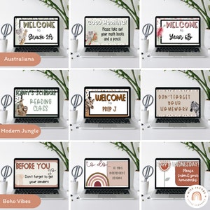 Morning Meeting Google Slides Mega Bundle With Timers, Editable ...