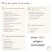 Cutesy Open House Forms Bundle, Editable Meet the Teacher Night Parent ...