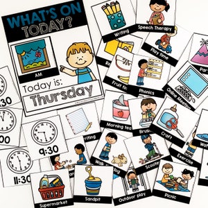 Home Schedule and Daily Routines Pack | Editable | Distance Learning ...