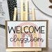 BOHO RAINBOW Welcome Sign Editable Neutral Rainbow Classroom Decor - Etsy