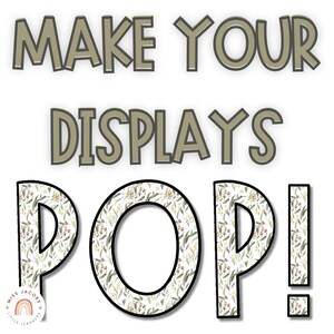 Australiana Bulletin Board Lettering Pack | EDITABLE | Australian Flora ...