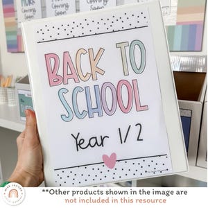 Binder Covers and Spines | SPOTTY PASTELS Classroom Decor | Editable - Etsy